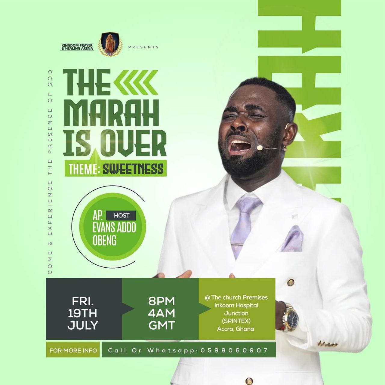 "The Marah is Over" Set to Take Place on Friday - Kristoni