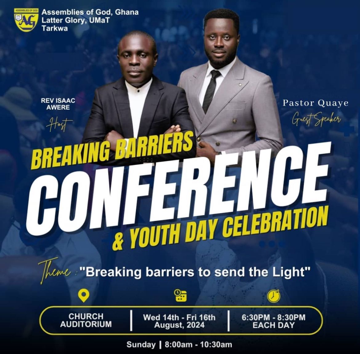 Latter Glory Assemblies Of God To Host Breaking Barriers Conference ...